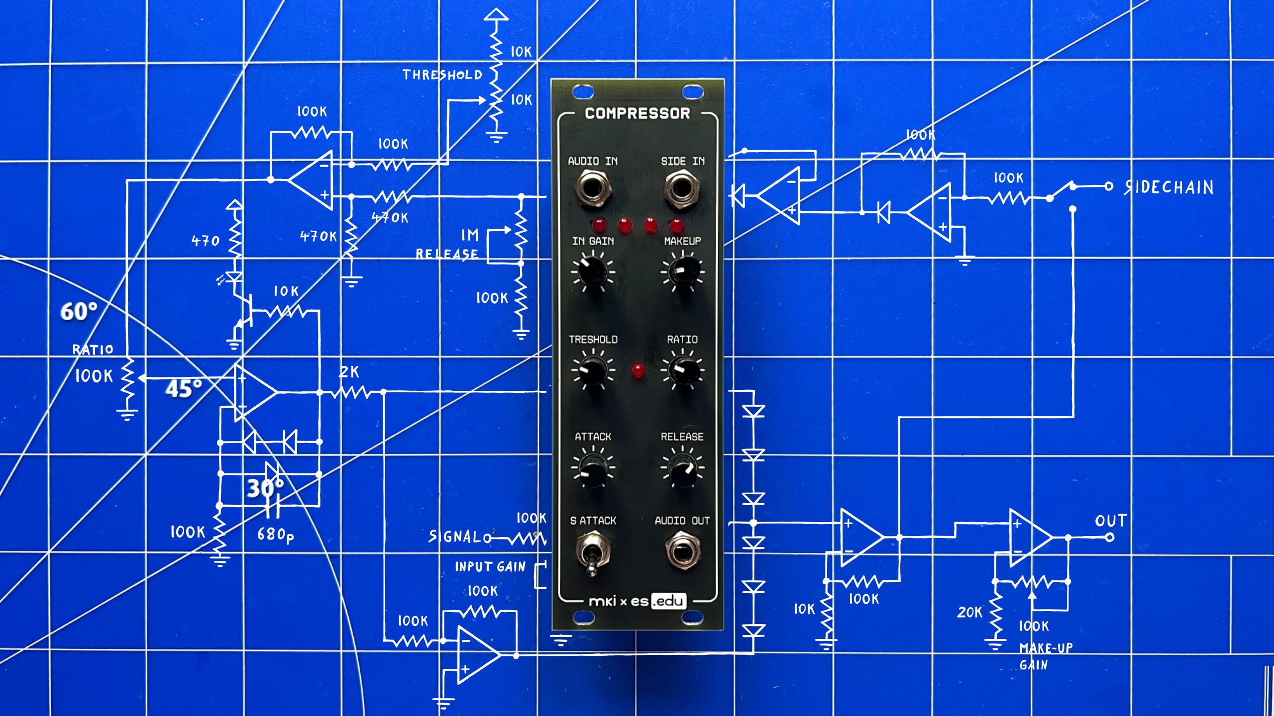 EDU DIY Compressor - Blog - Erica Synths